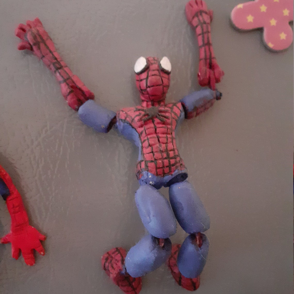 SPIDER-MAN Magnetic Movable Fridge Toy - Etsy