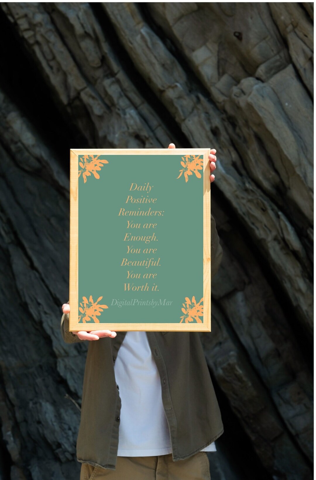 Daily Positive Reminders, Printable Wall Art, Printable Downloads ...