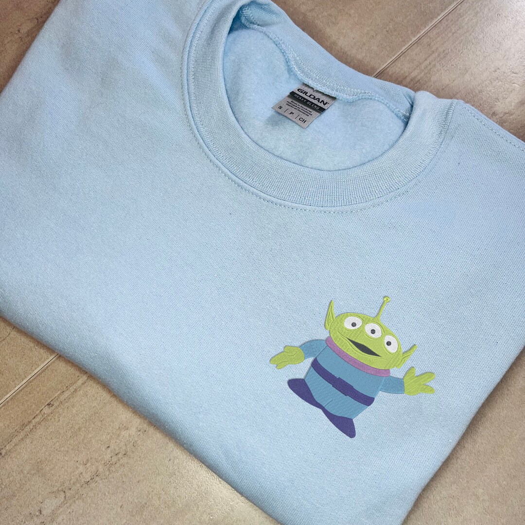 Alien Toy Story Embroidered Jumper/sweatshirt Toy Story Inspired Alien ...