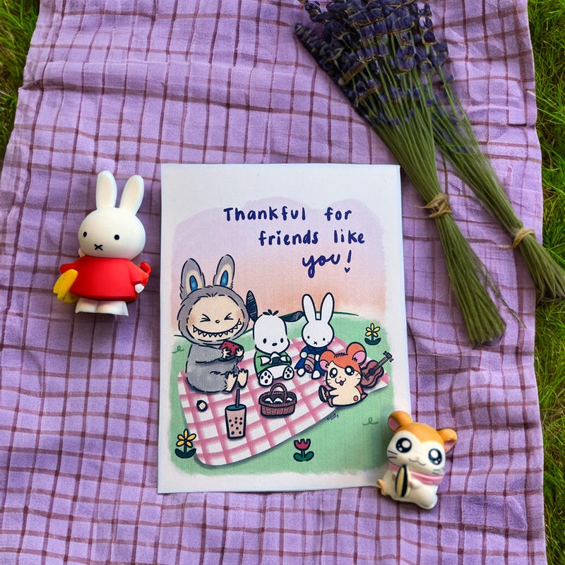 Labubu Birthday Card - Etsy