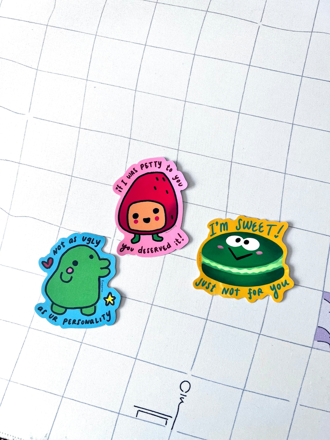 Tamagotchi Stickers / Sanrio Stickers / Kutchipatchi / Itchigotchi ...