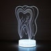 Tooth Dentist Gift 3D Tooth Light Tooth Lamp Gift for Dentist Led Lamp ...