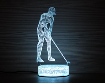 Golf Led Night Light - Etsy
