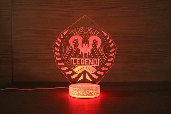 Personalized Predator Rank Insignia LED Sign Perfect as a Gift | Etsy