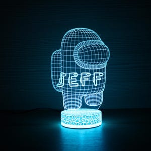 Among Us Led Sign Among Us Led Light Fans Gift Impostor Led Lamp Gaming ...