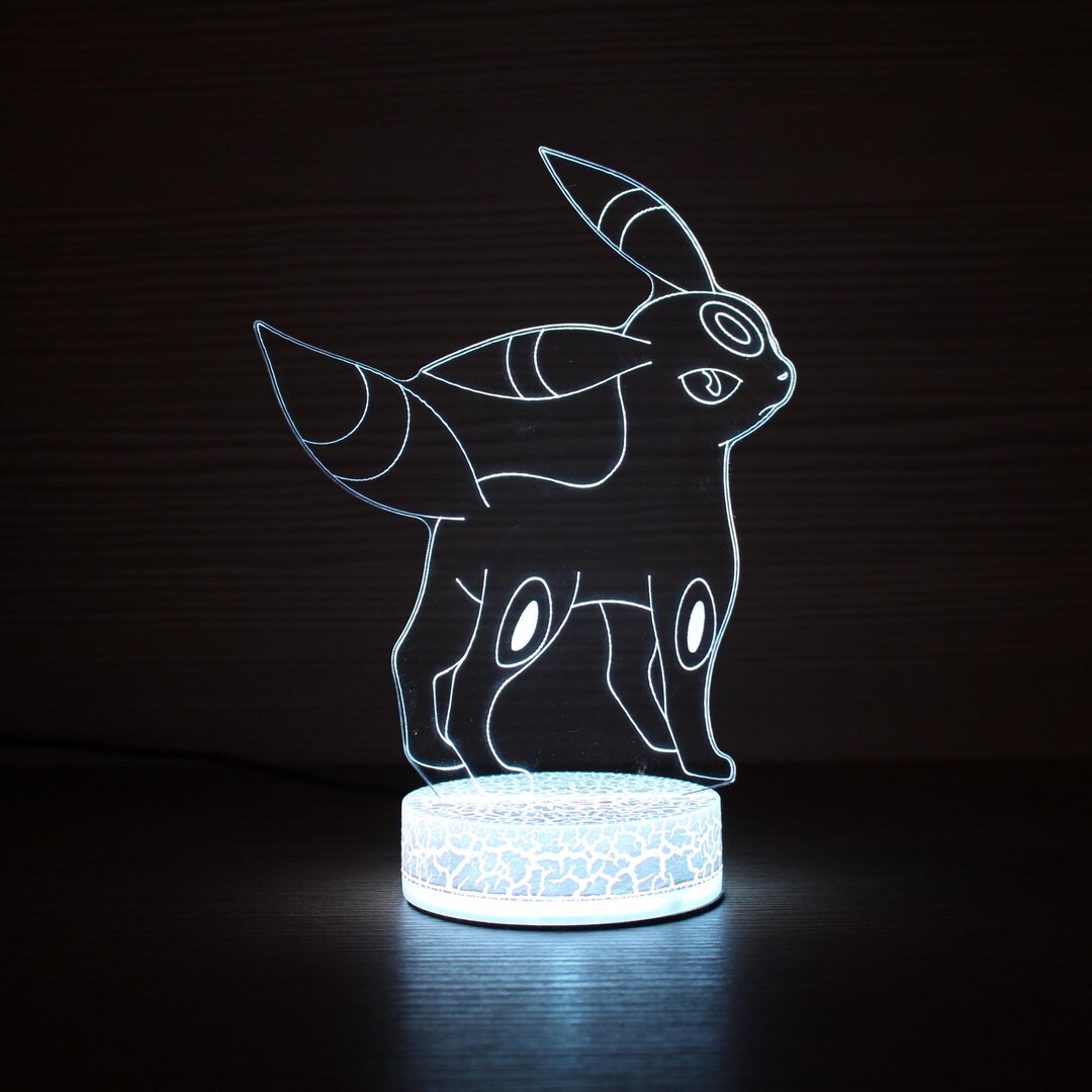 Umbreon Pokemon Lamp Pokemon Light 3D Night Lamp 3D Night Light ...