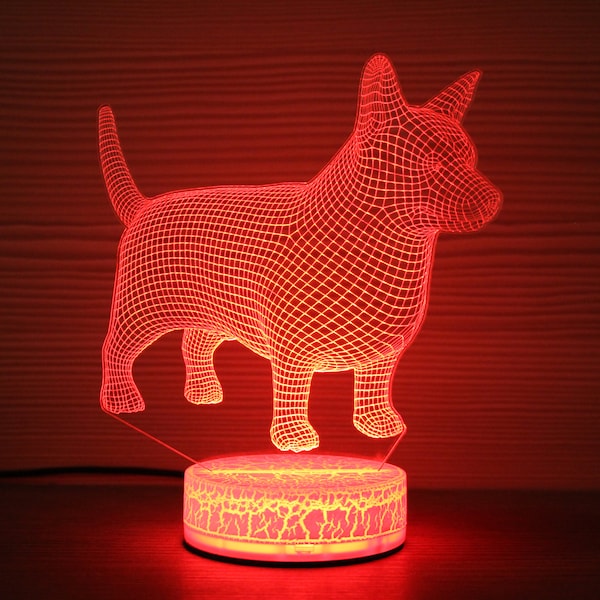 Corgi Lamp - Etsy