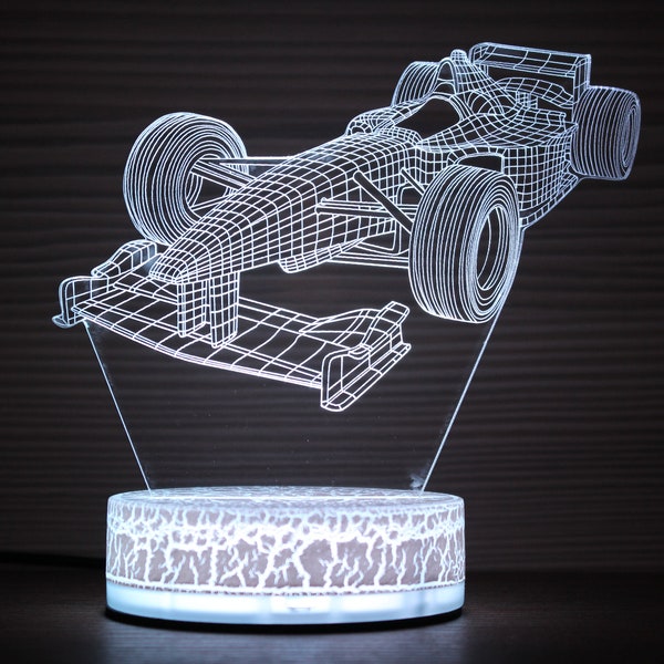 Led Light F1 Lamp - Etsy