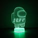 Among Us Led Sign Among Us Led Light Fans Gift Impostor Led Lamp Gaming ...