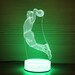 Lebron James Basketball Dunk Gifts Basketball Decor 3D Night Lamp Night ...