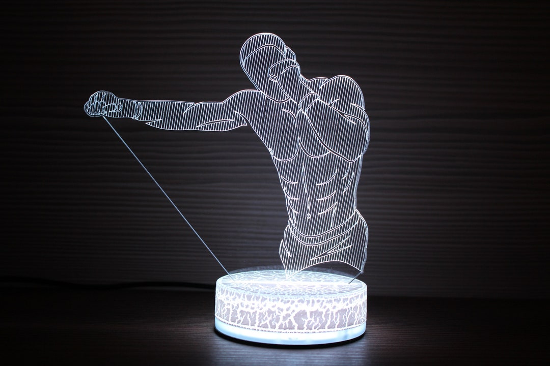 Boxing Gifts Anthony Joshua Mike Tyson 3D Night Lamp 3D Night Light ...