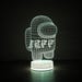 Among Us Led Sign Among Us Led Light Fans Gift Impostor Led Lamp Gaming ...