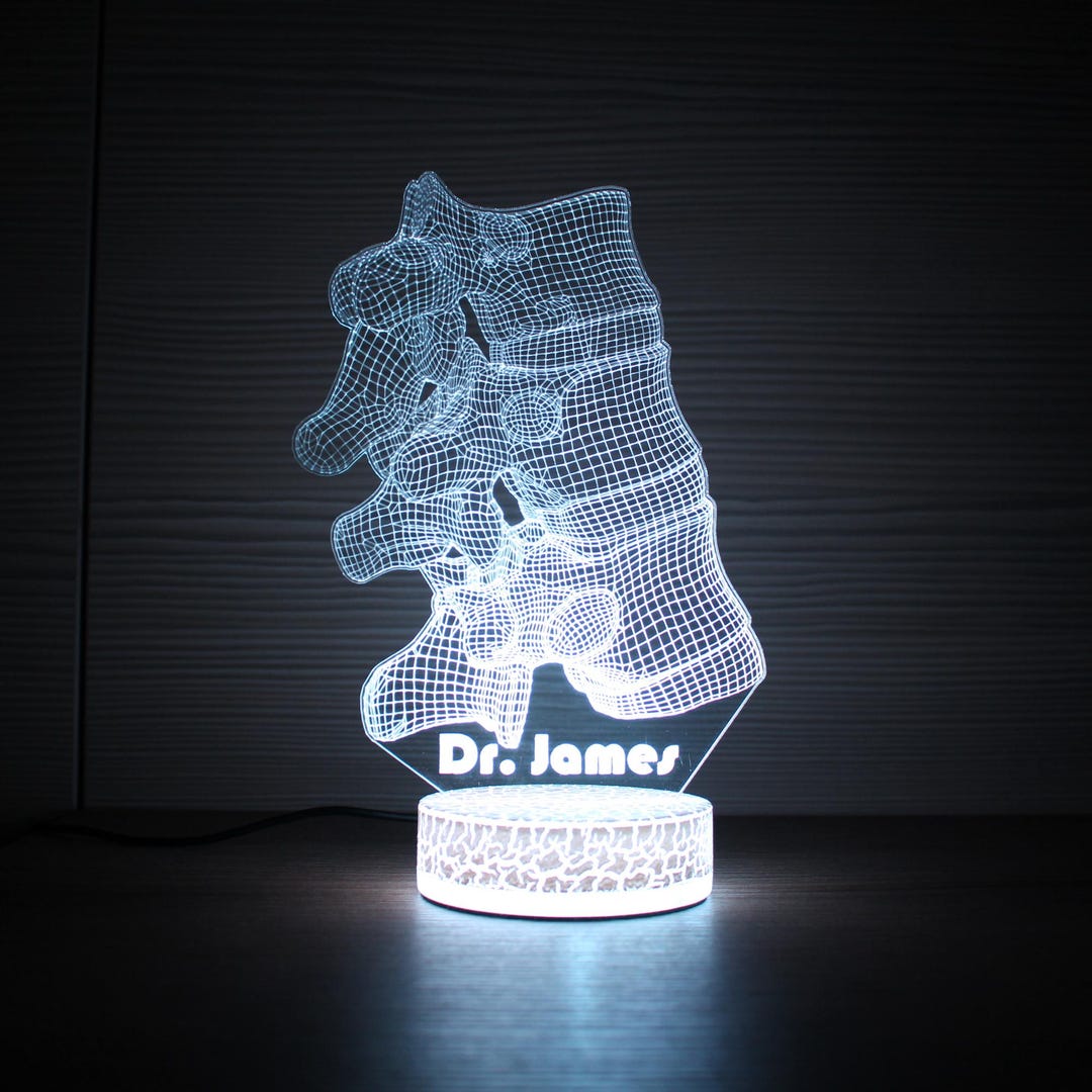 Orthopedics Gift Vertebral Joint Light Gift for Orthopedist Vertebral ...