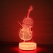 Cello Lamp Cello Gifts Cello Wall Art 3D Night Lamp Cello 3D Night ...