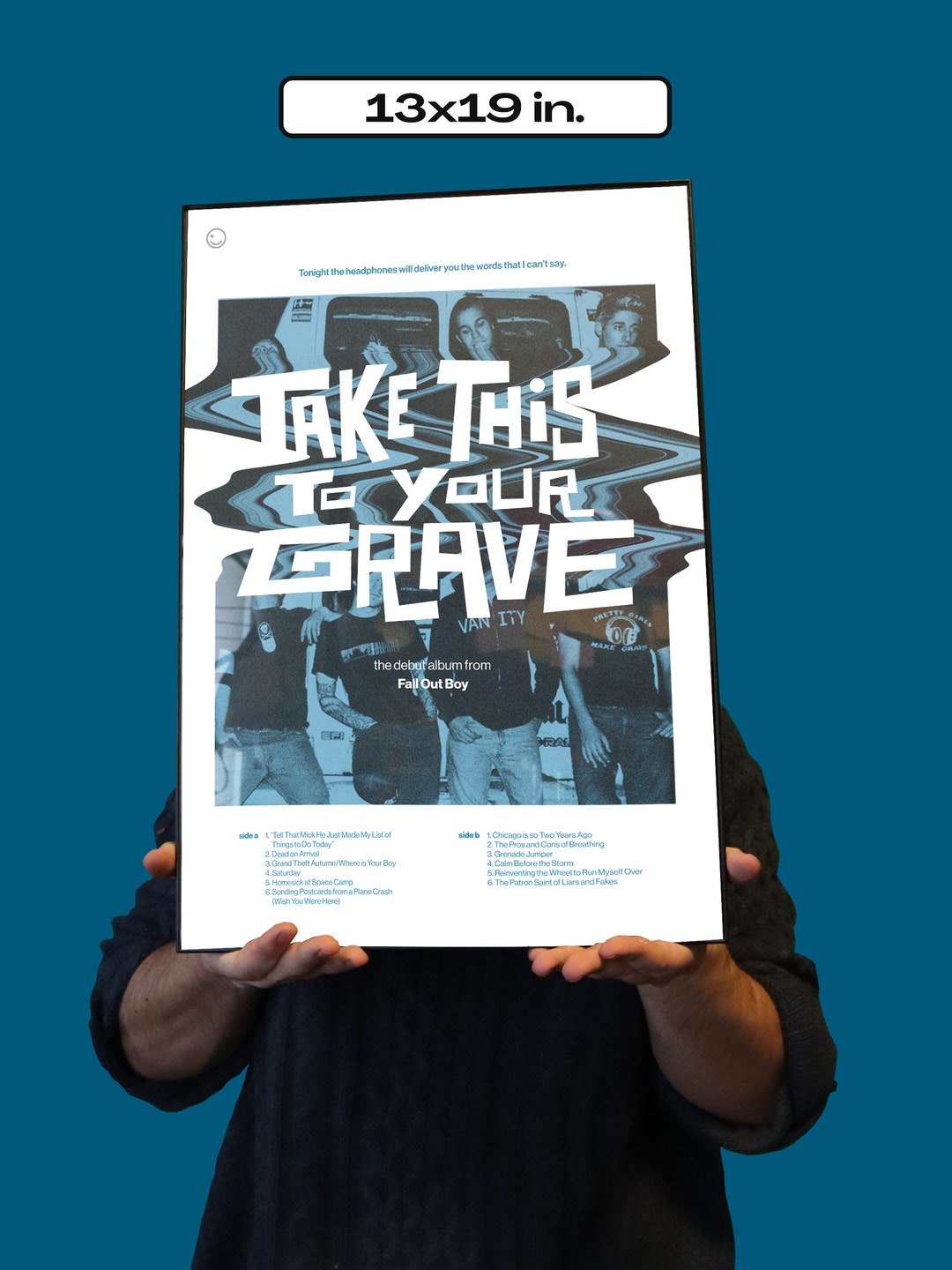 Take This to Your Grave - Fall Out Boy - Etsy