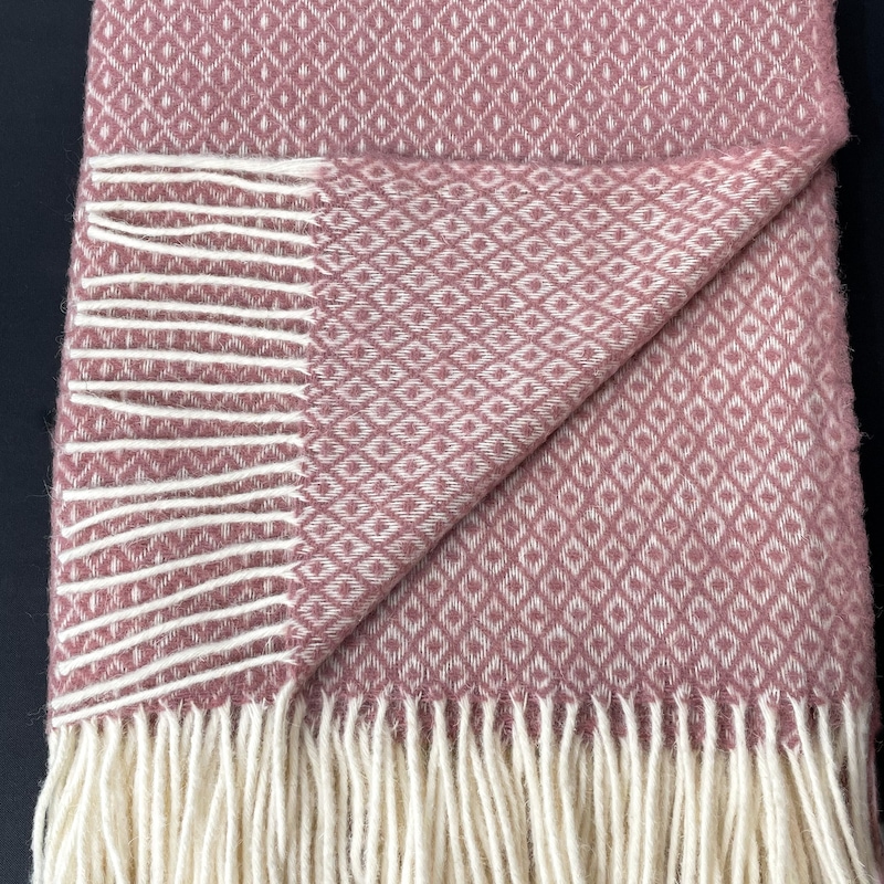 Plaid Wool Throw - Etsy