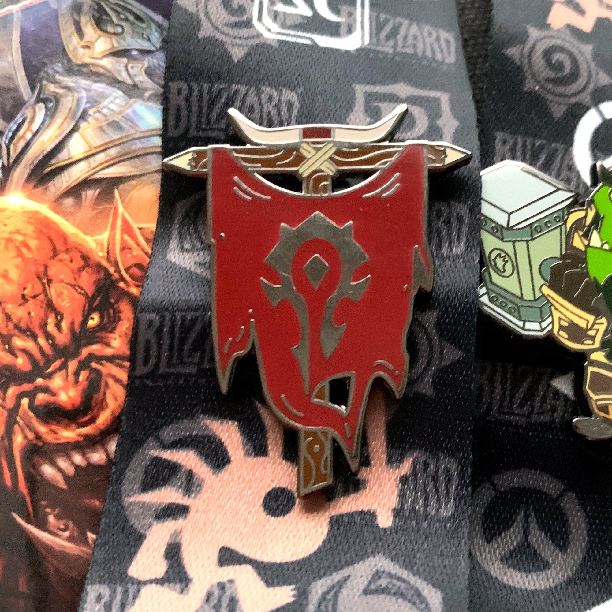Faction Battle Flags Wow Fanart Hard Enamel Pin - Etsy