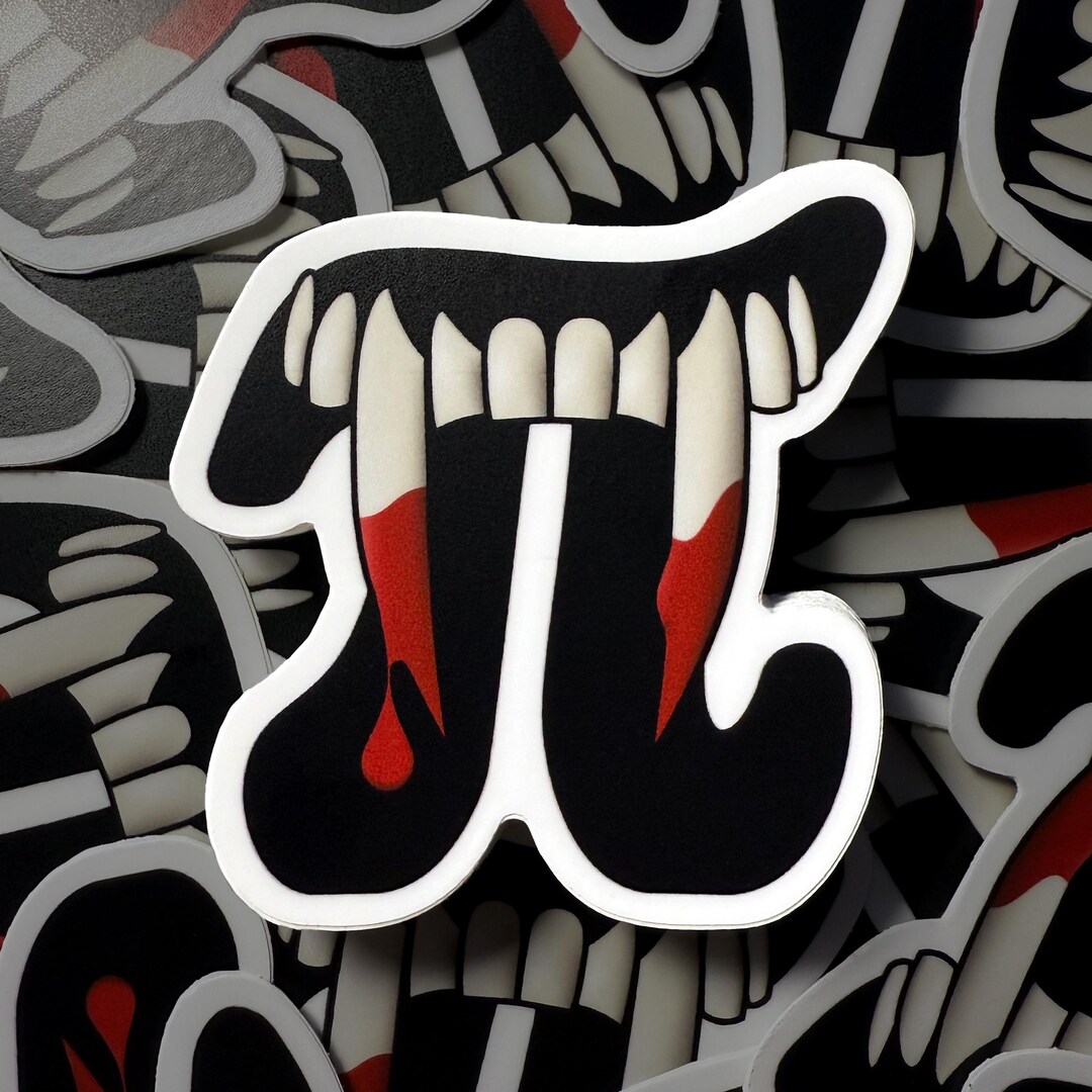 Vam-pi-re Sticker | Vampire Math Pun - Etsy