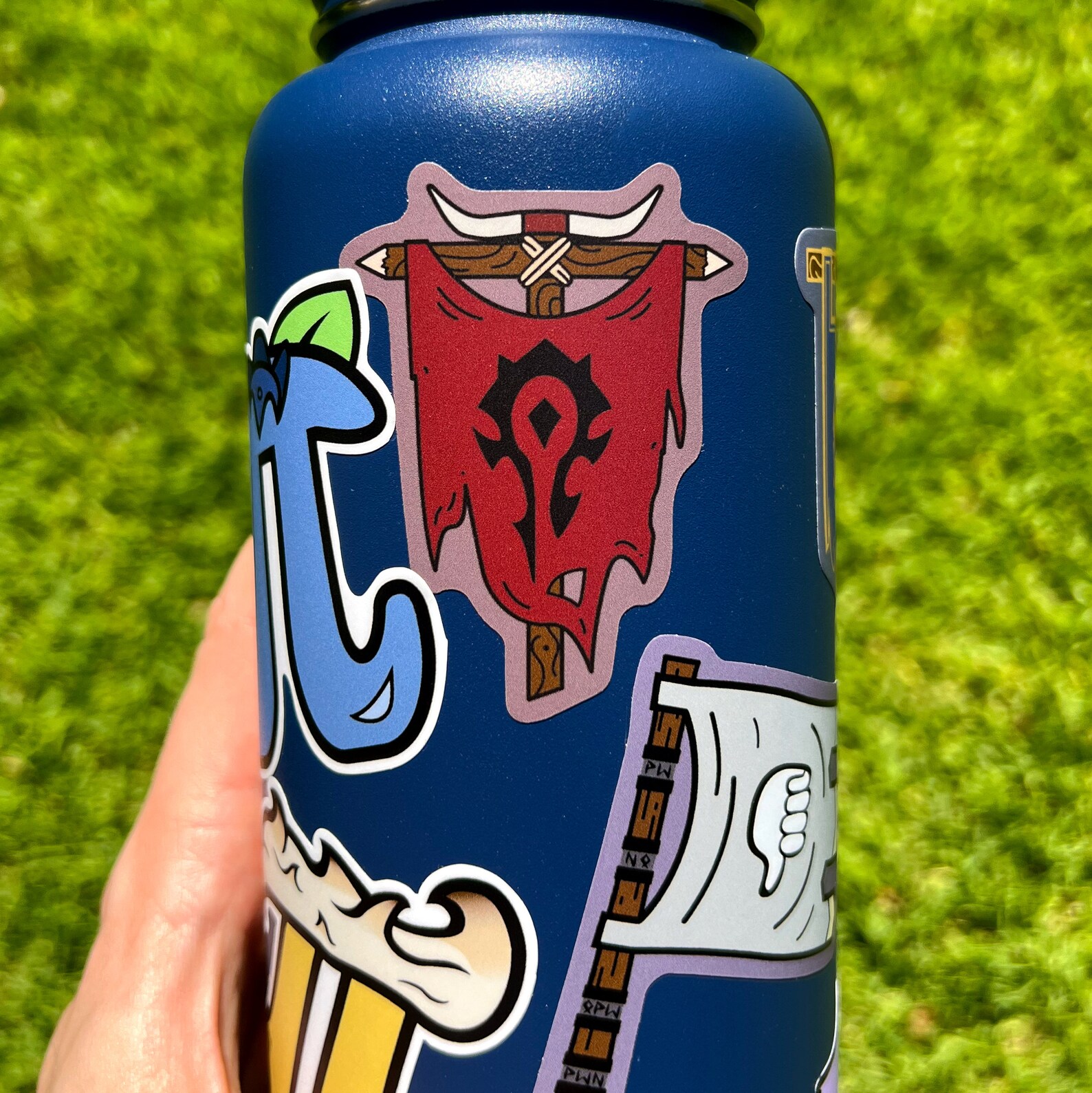 Horde Faction Battle Flag Wow Fanart Sticker - Etsy