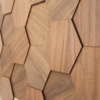 Wood Hexagon - Etsy