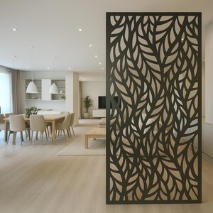 Custom Indoor Privacy Screen – Made-to-order Divider Panel With Your ...