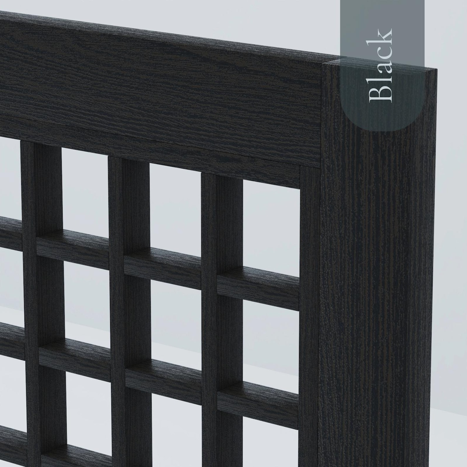 Modern Wooden Grid Room Divider – Custom Solid Red Oak Partition - Etsy