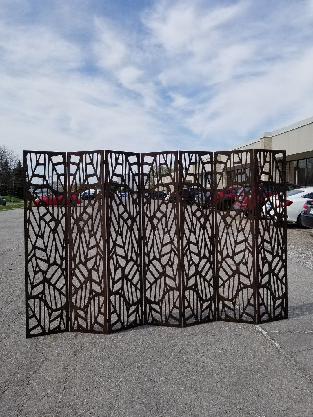 Custom Folding Room Divider Panels, Choose Your Material and Color ...