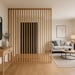 Fully Rotatable Wood Slats | Customizable Room Dividers | Adjustable ...