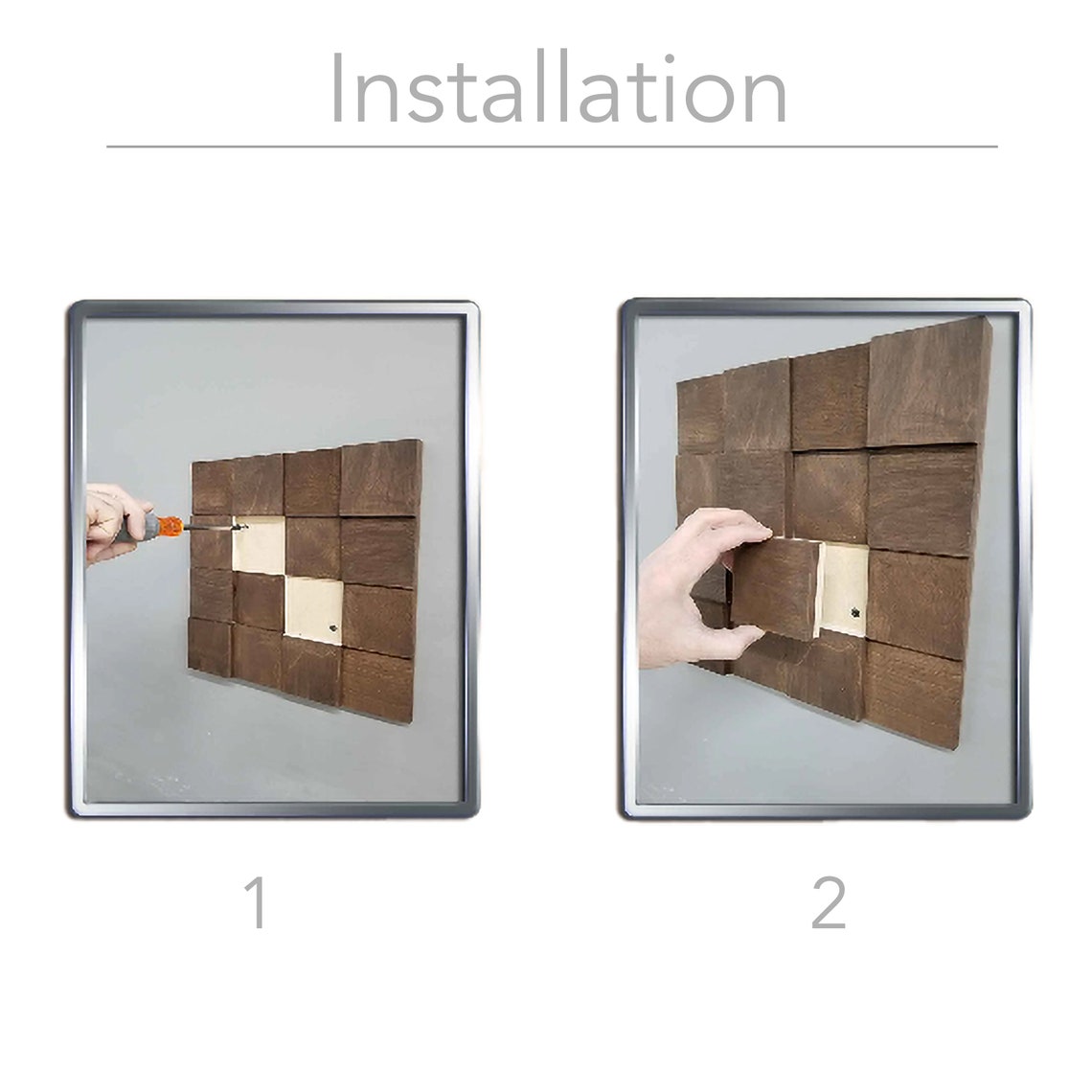 Wooden Cube Panel Wooden Wall Tiles for Living Room Textured - Etsy