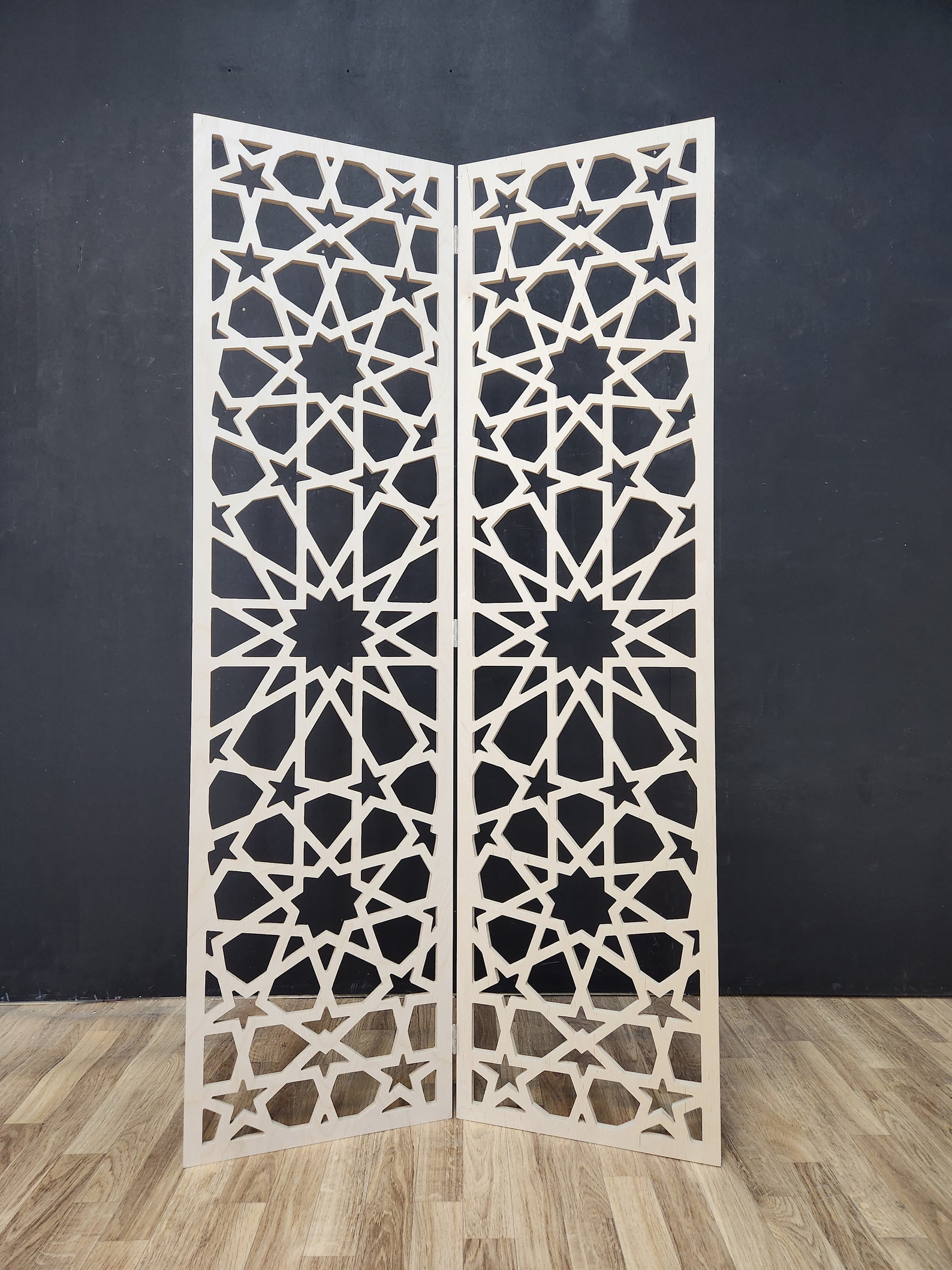 Custom Folding Room Divider Panels, Choose Your Material and Color ...