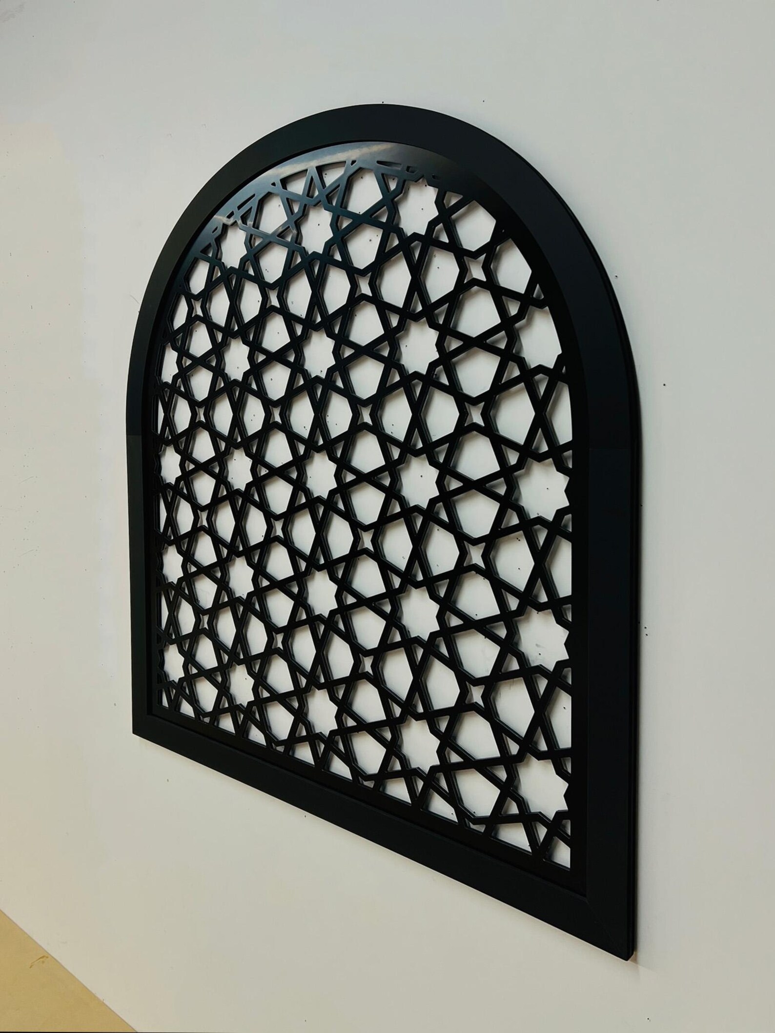 Laser Cut Moroccan Wall Panel: Islamic Mihrab Design - Custom ...