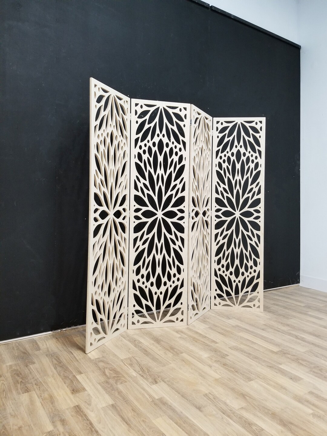 Custom Folding Room Divider Panels, Choose Your Material and Color ...