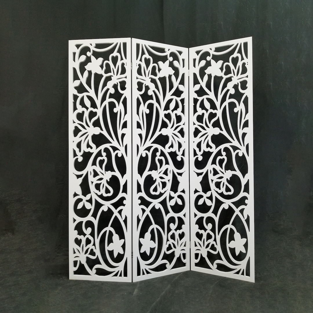 Custom Folding Room Divider Panels, Choose Your Material and Color ...