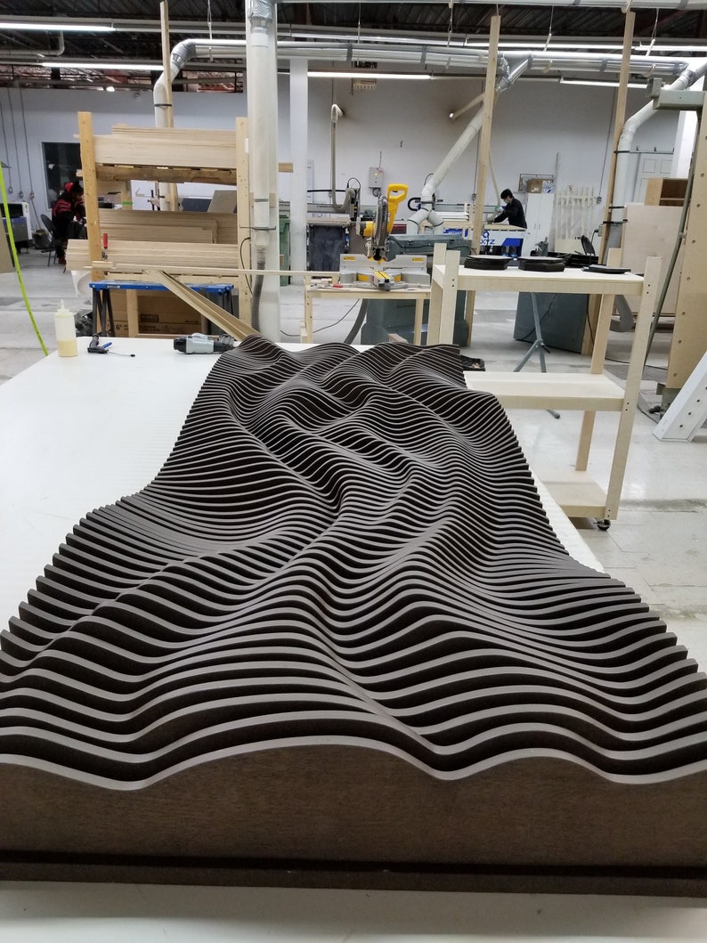 Parametric Wall Art Abstract WOOD Wall Art PVC Wall ART - Etsy