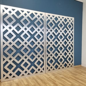 Islamic Geometric Room Divider, Arabic Moroccan Mosque Privacy Screen ...