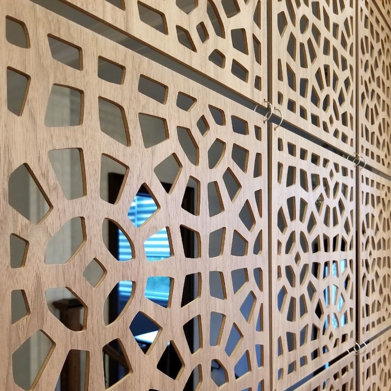 Wood Room Divider Panel - Etsy