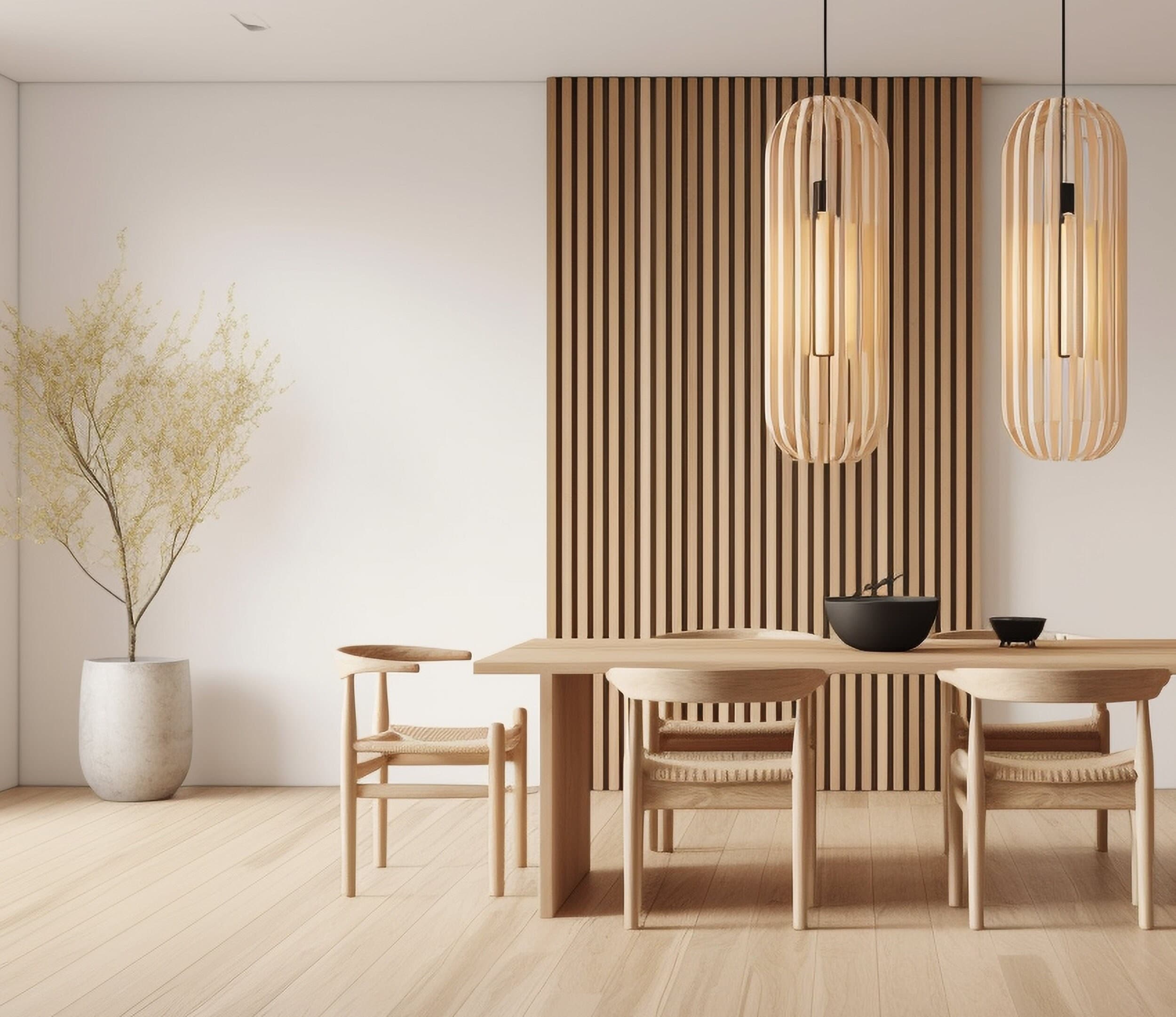 Individual Wood Slats | Custom Height & Color Options | Easy DIY ...