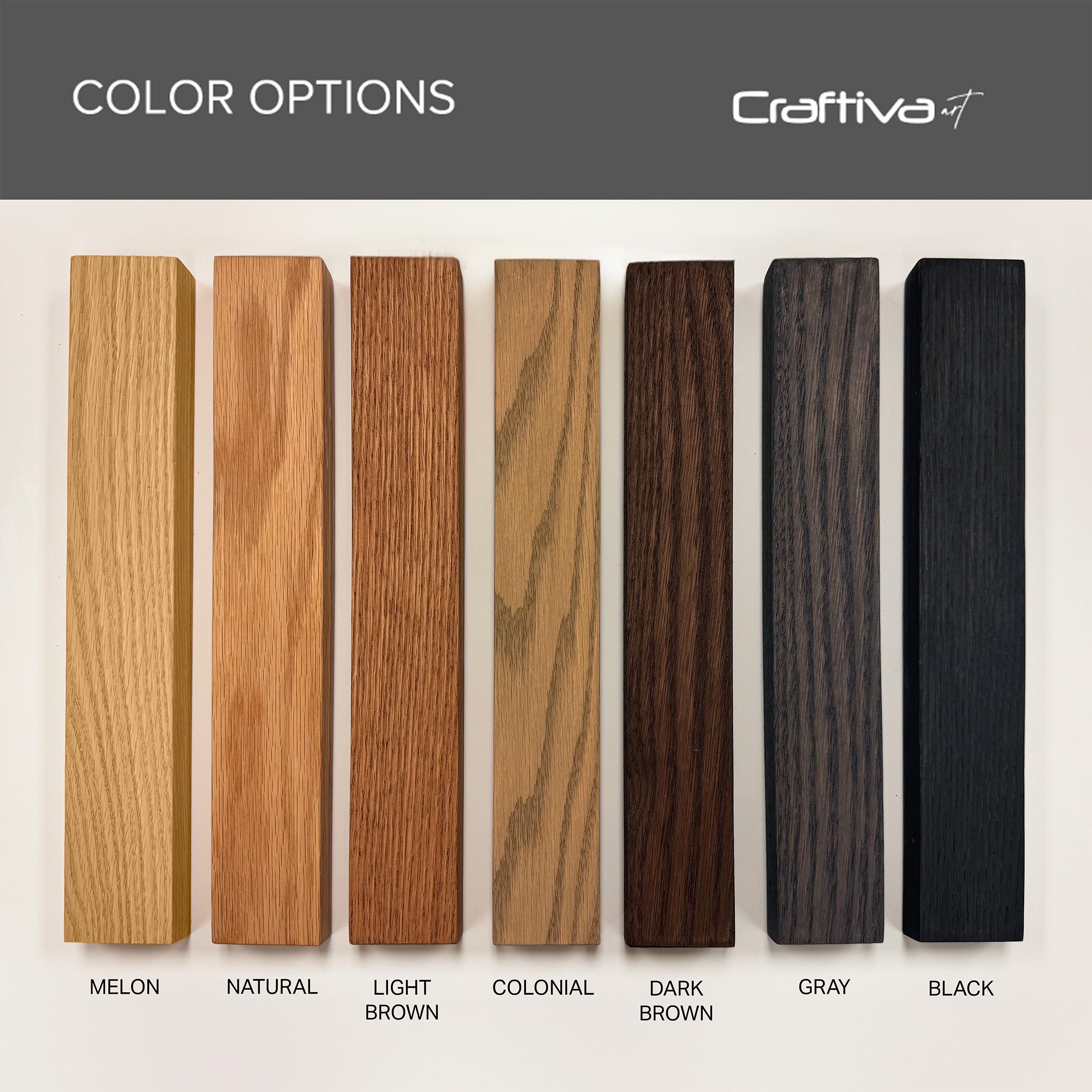 Individual Wood Slats | Custom Height & Color Options | Easy DIY ...