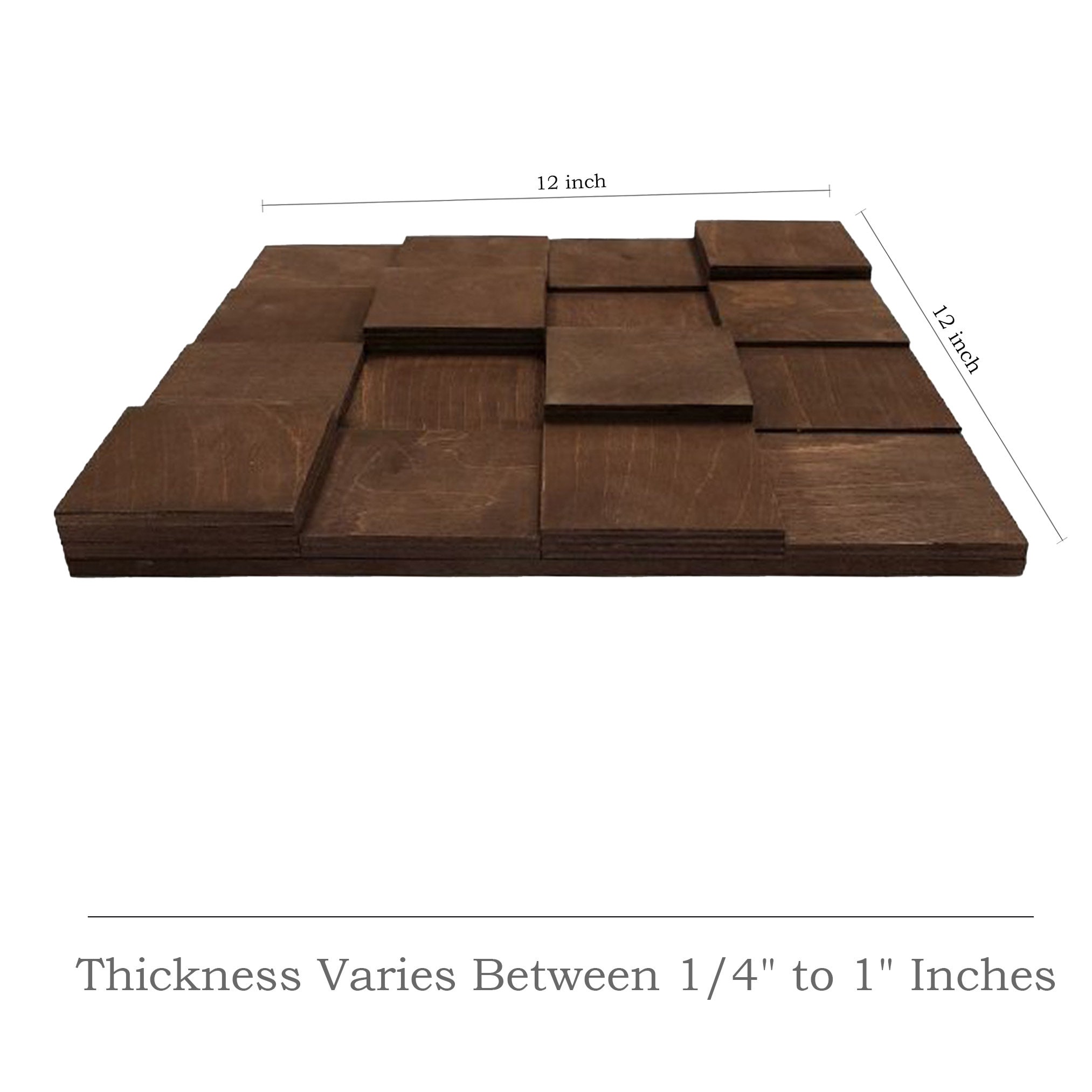 Wooden Cube Panel Wooden Wall Tiles for Living Room Textured - Etsy