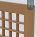Modern Wooden Grid Room Divider – Custom Solid Red Oak Partition - Etsy