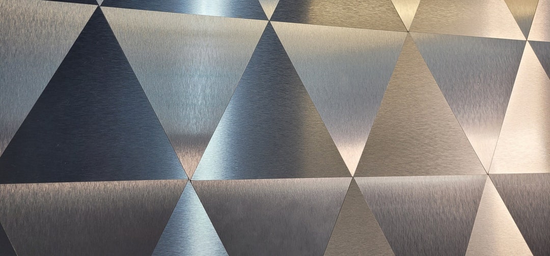 Acoustic Panel, 3d Triangle Wall Paneling, DIY Wall Décor Wooden Tiles ...