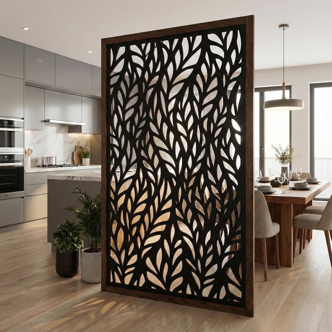 Custom Indoor Privacy Screen – Made-to-order Divider Panel With Your ...
