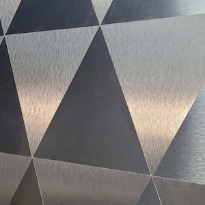 Acoustic Panel, 3d Triangle Wall Paneling, DIY Wall Décor Wooden Tiles ...