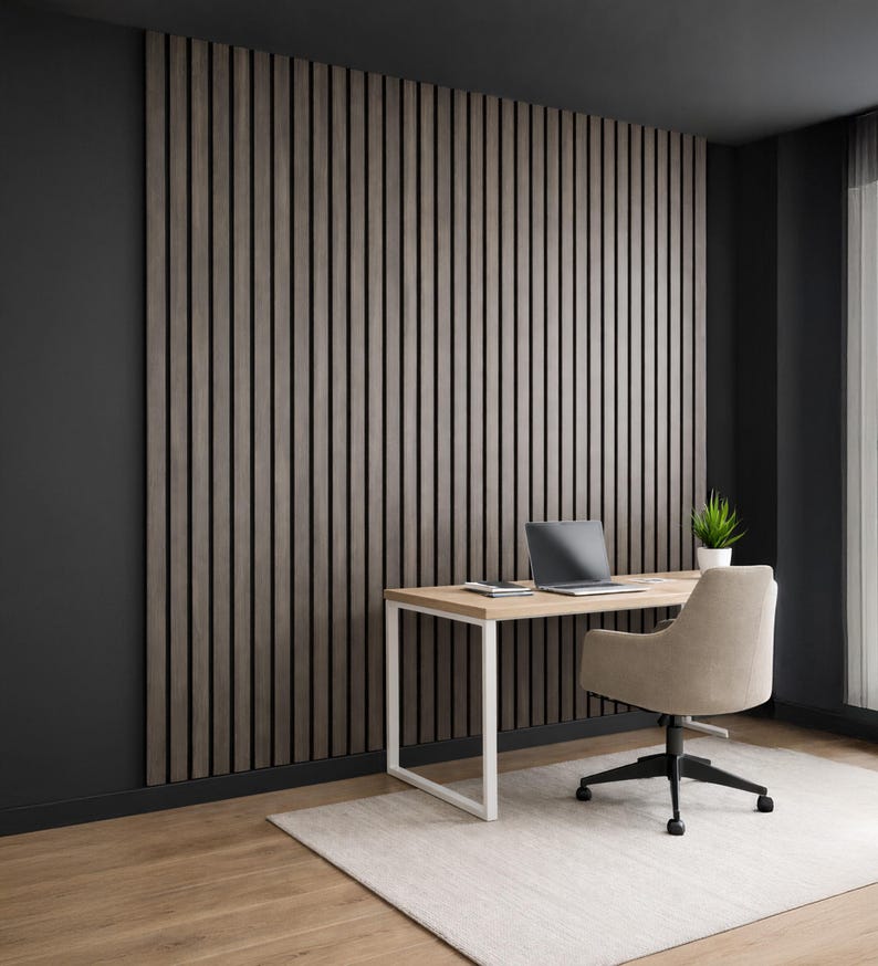 Custom Height Wood Slats | Easy DIY Installation | Red Oak Solid Wood ...