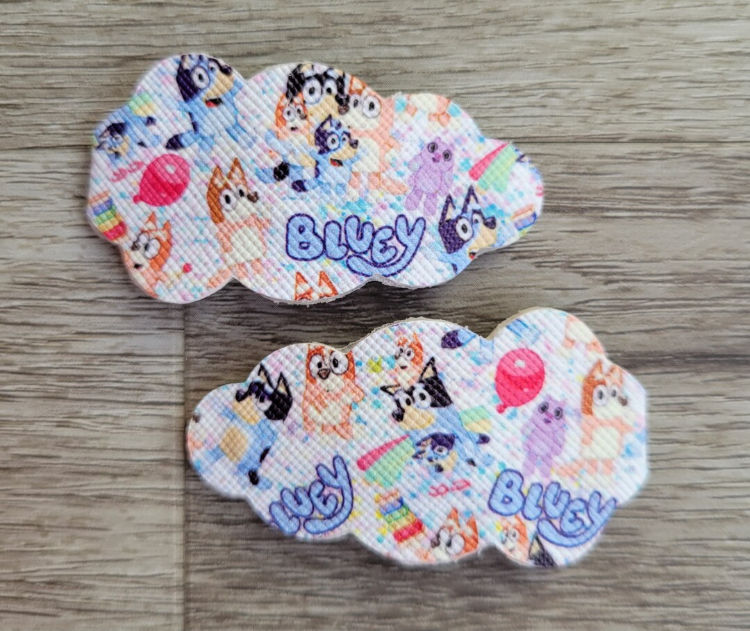 Blue Dog Cartoon Themed Character, Girl Hair Barrette, Snap Clip ...