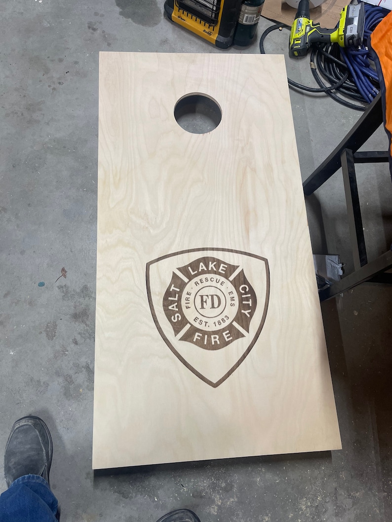 Custom Laser Engraved Cornhole Game - Etsy
