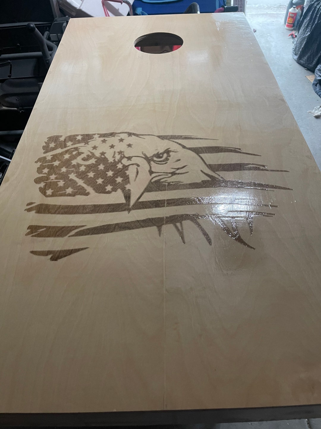 Custom Laser Engraved Cornhole Game - Etsy