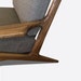 Z Chair. Mid-century Modern Interpretation, Poul Jensen Z-chair. Solid ...