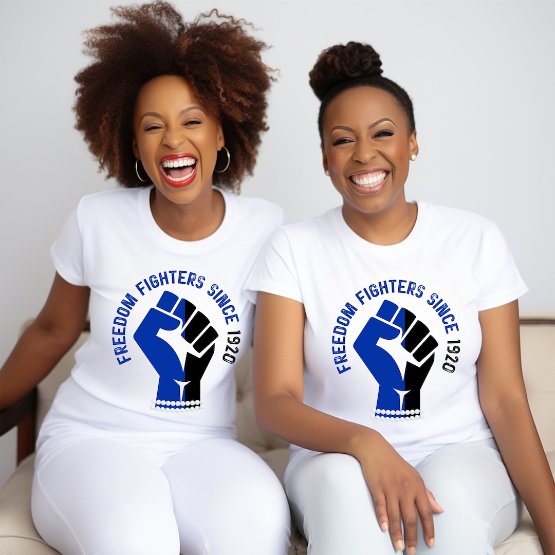 Zeta Phi Beta Sorority Freedom Fighters Dove 1920 T-shirt Finer Woman ...