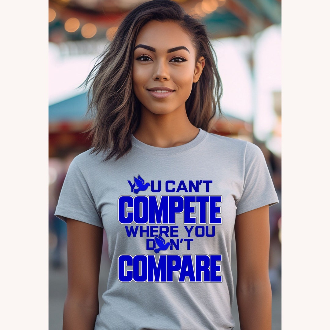 Zeta Phi Beta Sorority You Can't Compete Dove Soror T-shirt Finer ...